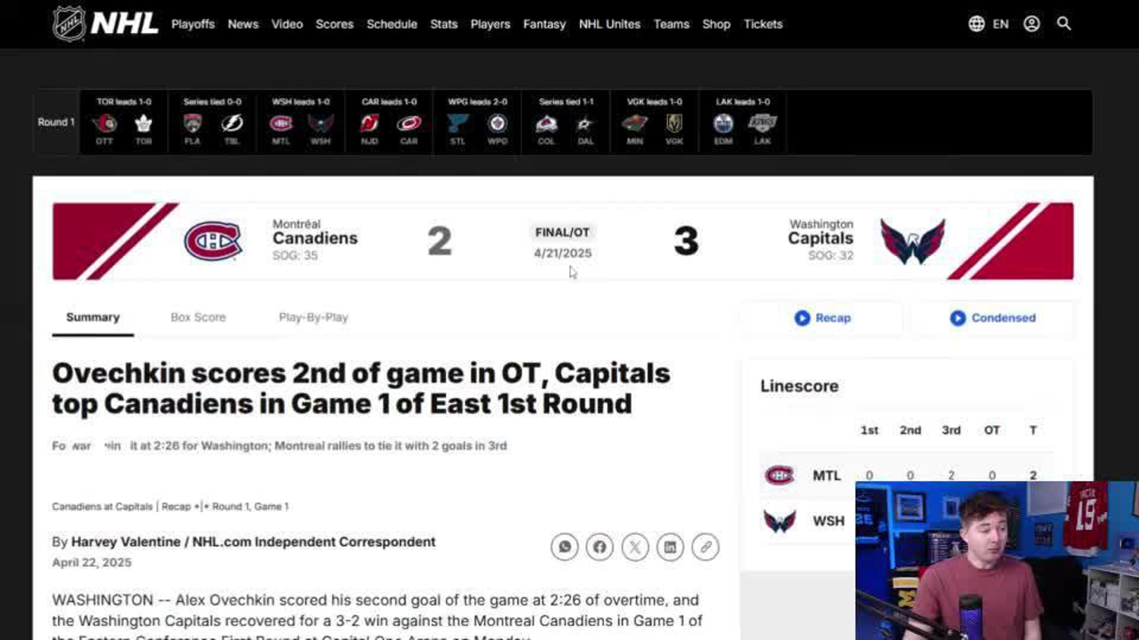 Washington Capitals | Washington Capitals News, Scores, Highlights ...