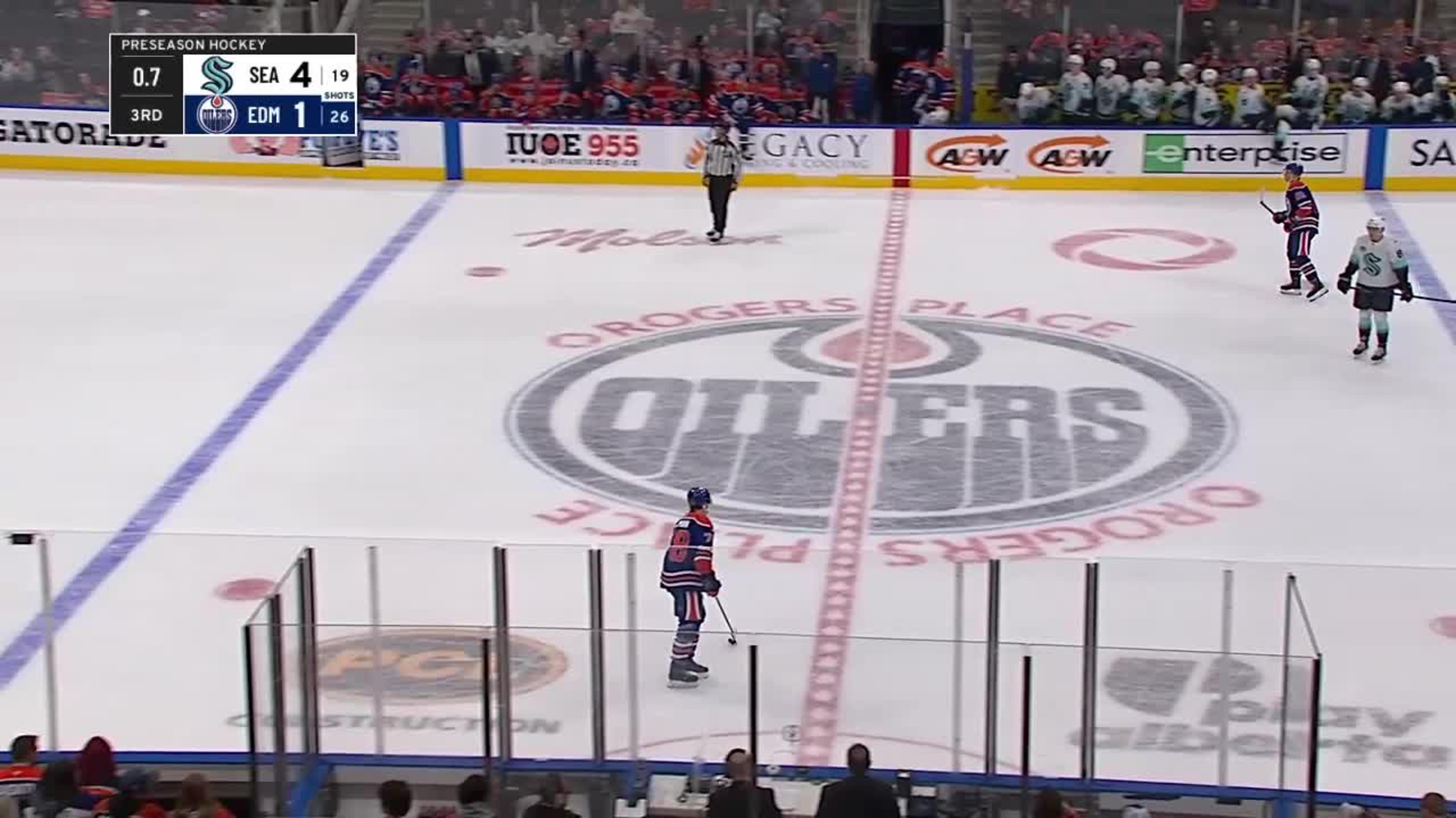 Edmonton Oilers vs. Seattle Kraken - September 24, 2025 | Live Scores ...