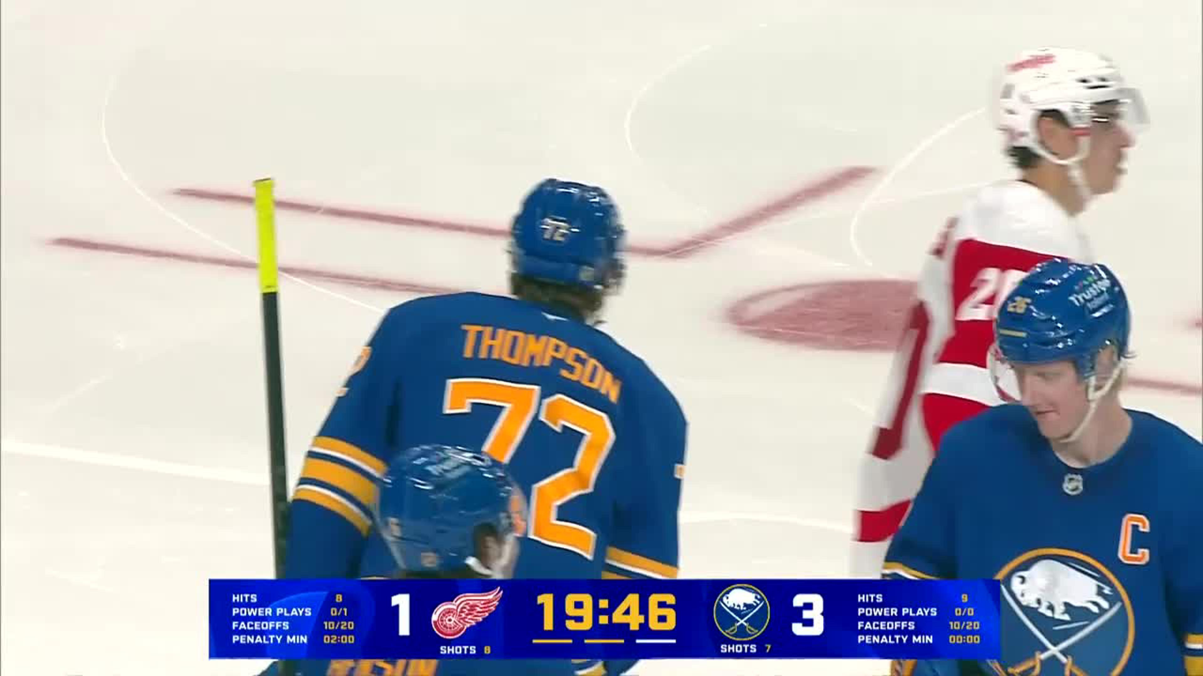 Buffalo Sabres vs. Detroit Red Wings - September 27, 2025 | Live Scores ...