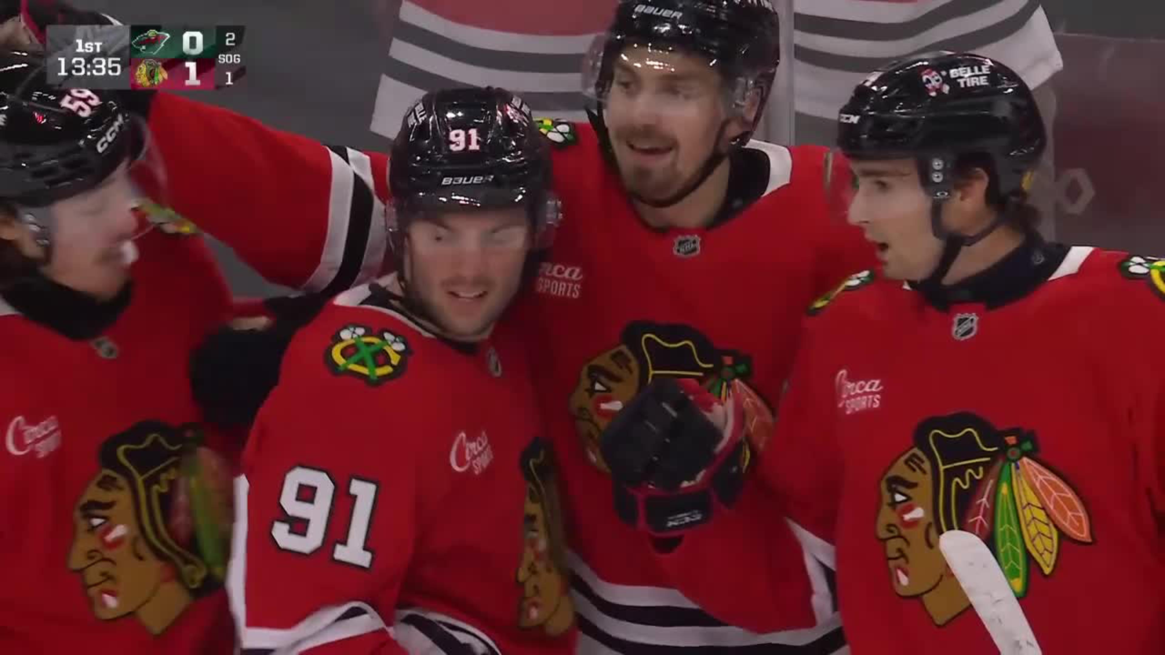 Chicago Blackhawks vs. Minnesota Wild - October 03, 2025 | Live Scores ...