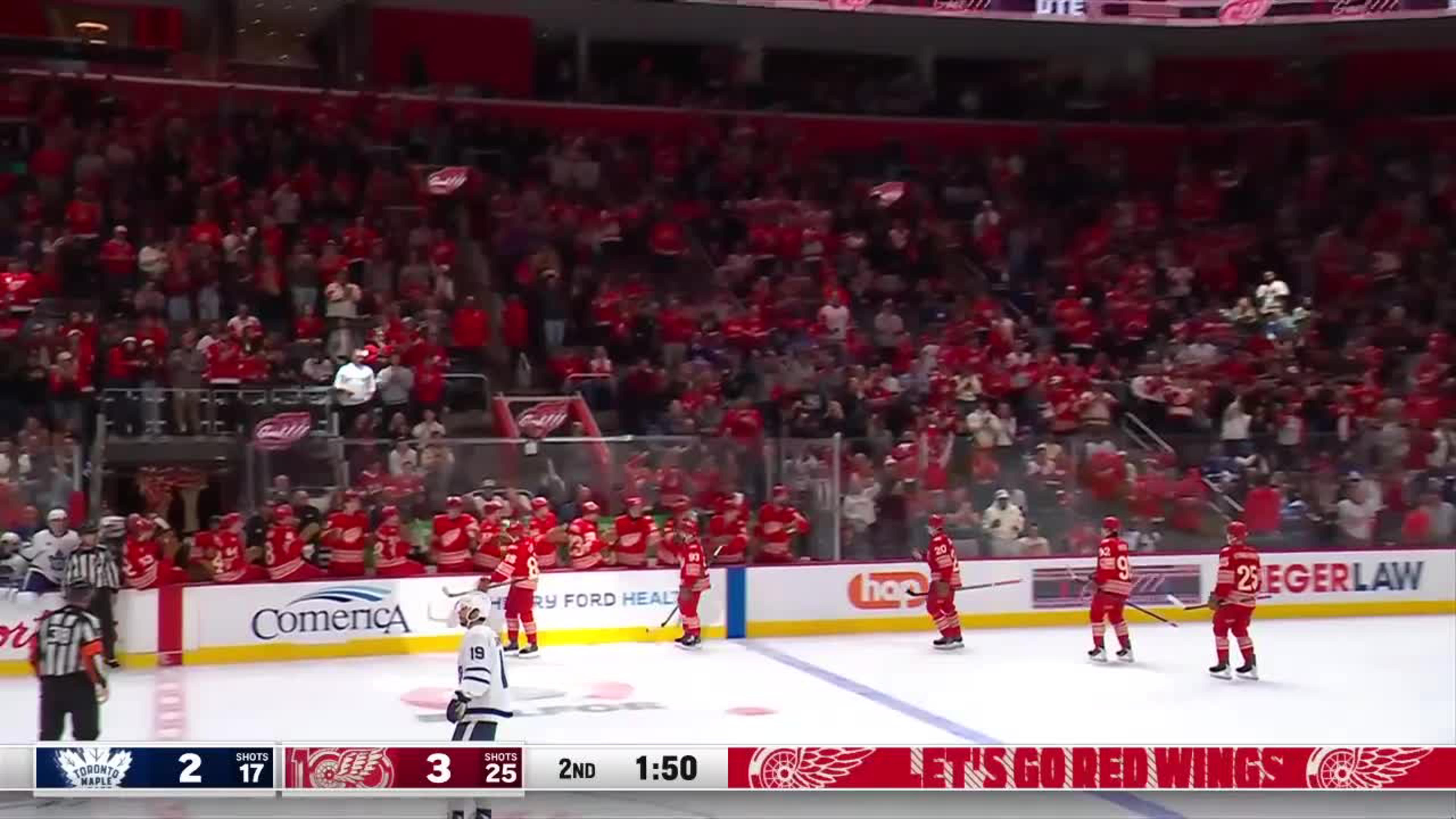 Detroit Red Wings vs. Toronto Maple Leafs - October 11, 2025 | Live ...