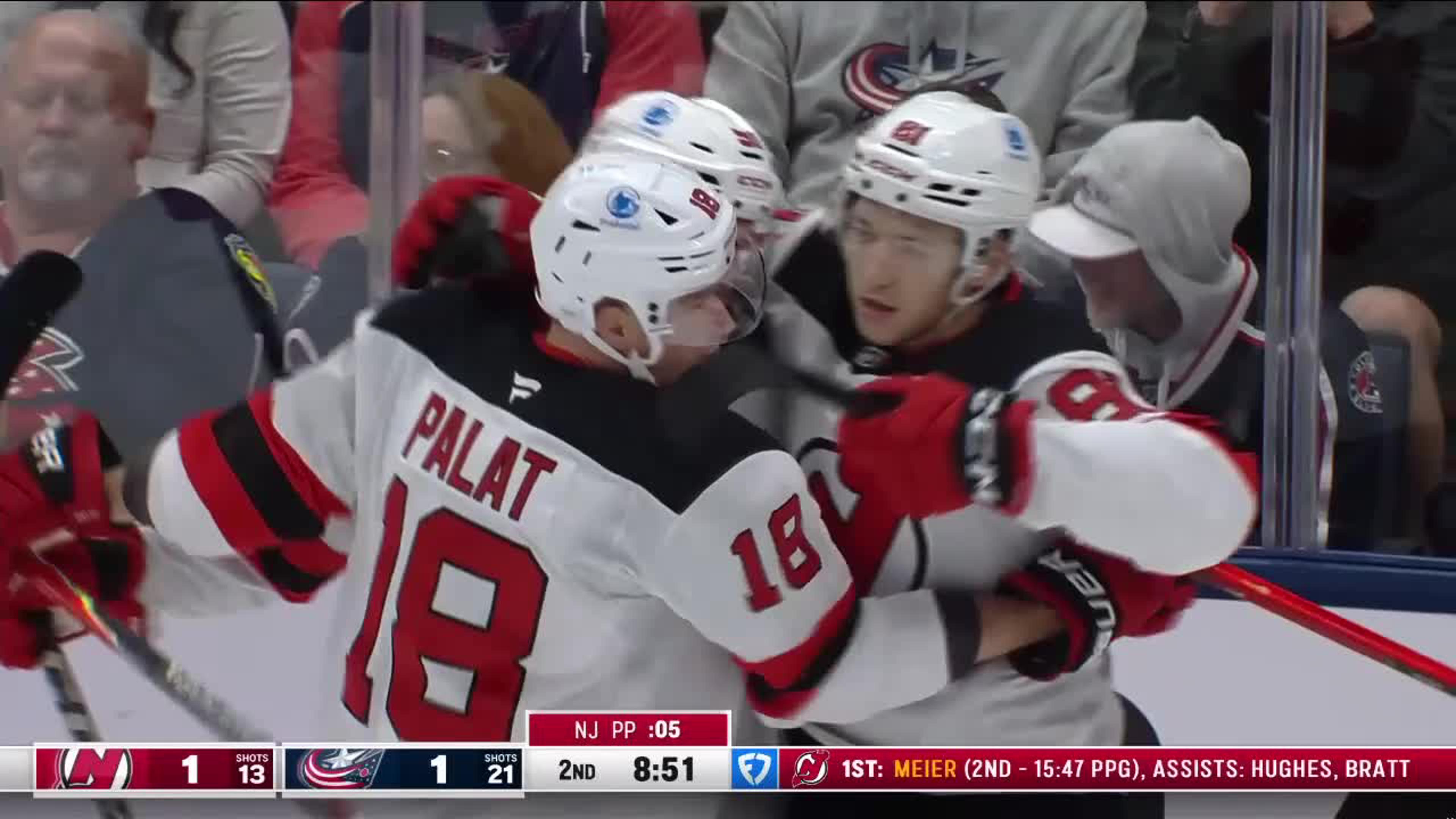 Columbus Blue Jackets vs. New Jersey Devils - October 13, 2025 | Live ...