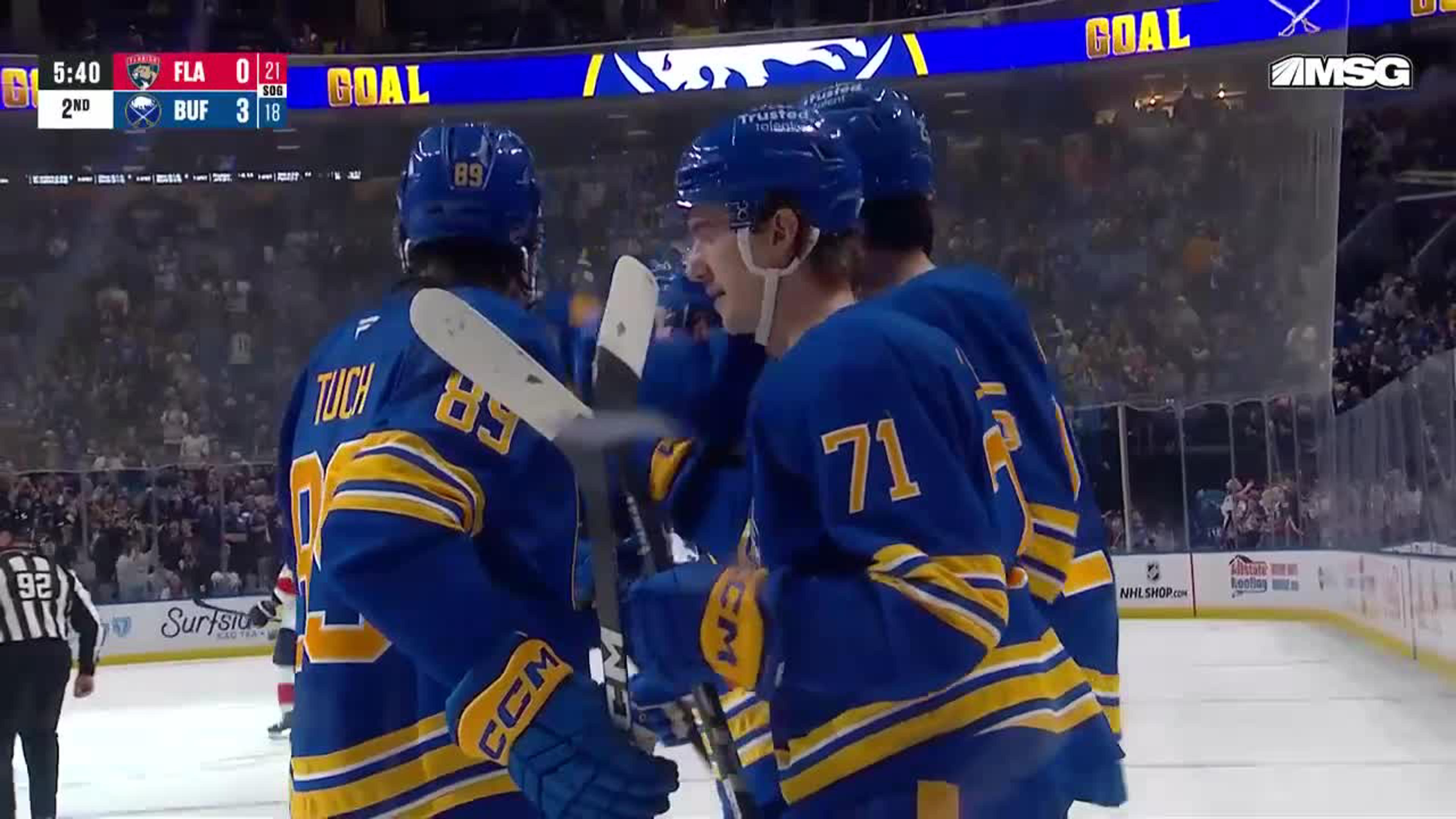 Buffalo Sabres vs. Florida Panthers - October 18, 2025 | Live Scores ...