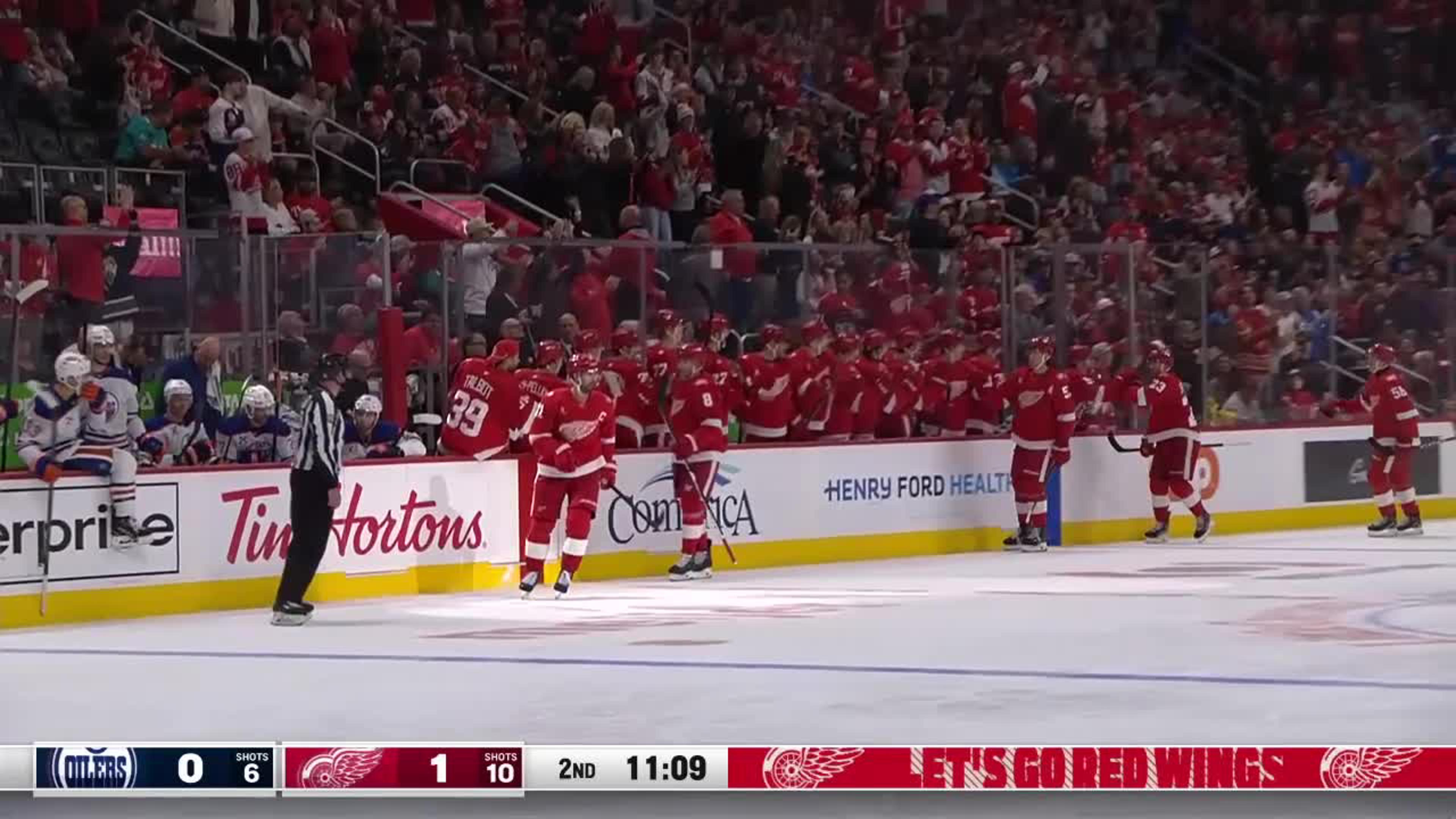 Detroit Red Wings vs. Edmonton Oilers - October 19, 2025 | Live Scores ...